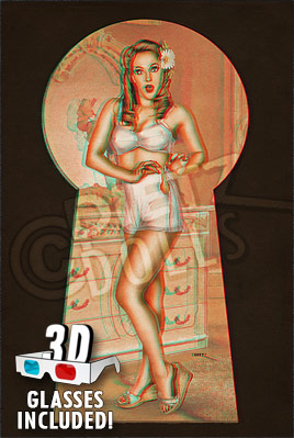 Pin Up 3d Art