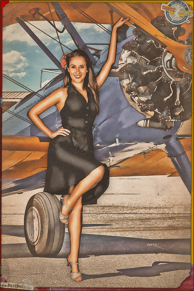 WW2 & Coca Cola Posters: Pinup Style - Small Scale Military Headquarters